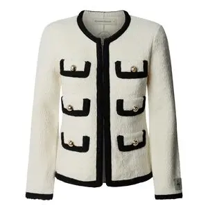 THE EXTREME COLLECTION Neutrals Ecru Two-tone Jacket Preston - Beige