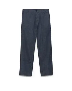 Prada Chambray Pants - Blue