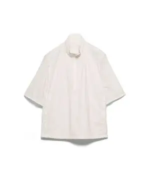 Prada Short-sleeved Re-nylon Blouson Jacket - Neutral