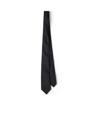 Prada Silk Tie - Black