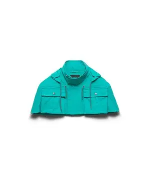 Prada Technical Fabric Capelet
