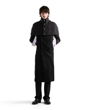Prada Technical Fabric Capelet