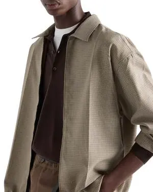 Prada Long-sleeved Superfine Wool Polo Sweater