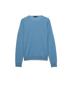 Prada Superfine Wool Crew-neck Sweater