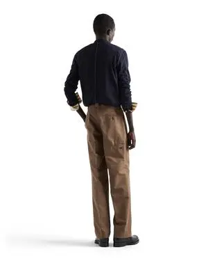 Prada Long-sleeved Wool Polo Sweater - Blue