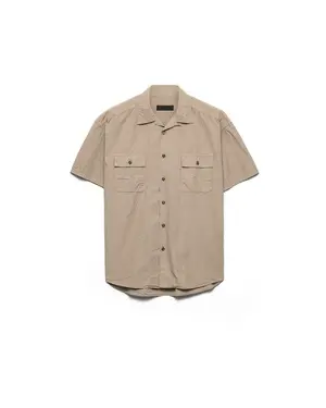 Prada Cotton Blend Shirt - Grey