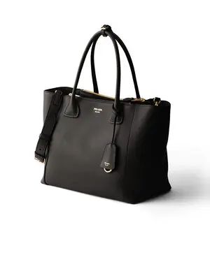 Prada Large Leather Tote Bag