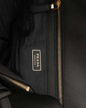 Prada Large Leather Tote Bag