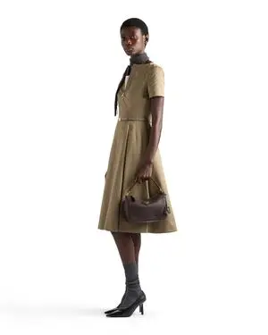 Prada Small Leather Bag - Brown