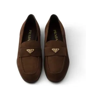 Prada Suede Loafers