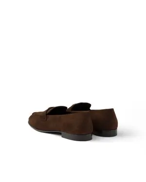 Prada Suede Loafers