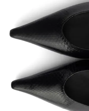 Prada Ayers Leather Pointy Toe Pumps