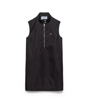 Prada Sleeveless Re-nylon Dress - Black