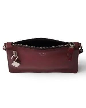 Prada Antiqued Leather Pouch