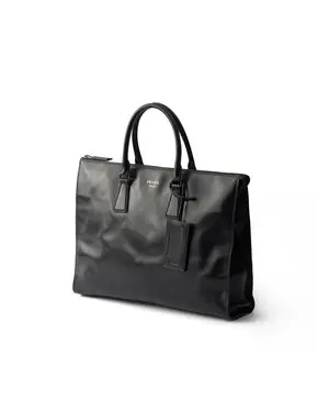 Prada Leather Tote Bag