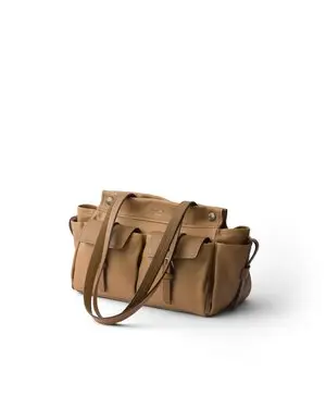 Prada Route Medium Leather Tote Bag