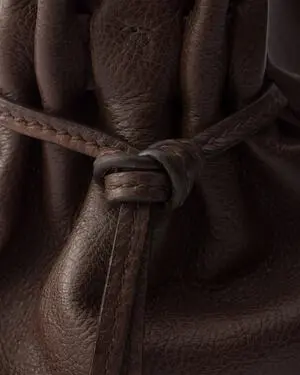 Prada Bonnie Medium Antiqued Leather Tote Bag