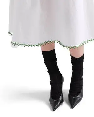 Prada Embroidered Old Reps Cloth Dress