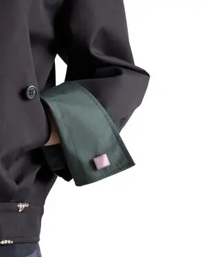 Prada Metal And Semi-precious Stone Cufflinks