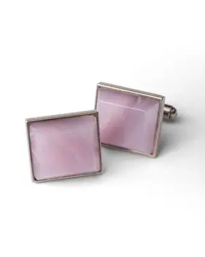 Prada Metal And Semi-precious Stone Cufflinks