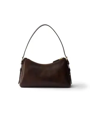 Prada Aimée Medium Leather Shoulder Bag