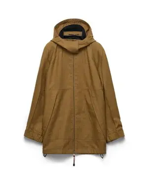 Prada Mélange Hopsack Wool Jacket - Brown