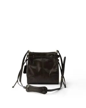 Prada Bonnie Leather Mini Shoulder Bag