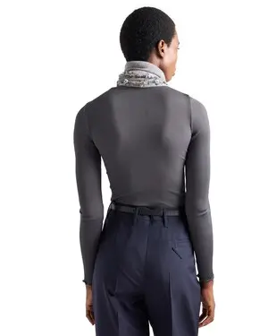 Prada Ribbed Knit Top