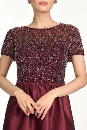 Sachin & Babi London Embellished Ball Gown