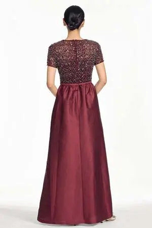 Sachin & Babi London Embellished Ball Gown