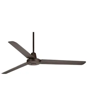 CASA VIEJA 60" Turbina Dc Bronze Ceiling Fan With 18" Downrod