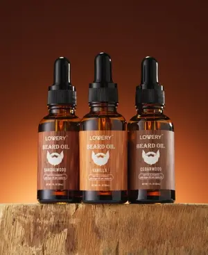 LOVERY Nourishing And Moisturizing Beard Oil In Vanilla