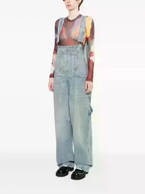 MAISON MARGIELA Faded-effect Dungarees