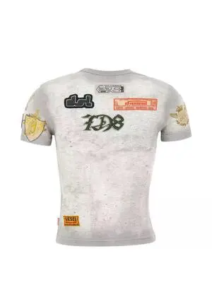 DIESEL® Patch-print T-shirt