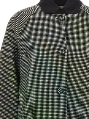 ELENA MIRÒ Checked Mandarin-collar Jacket