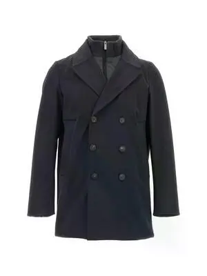 RRD Surflex Double-breasted Peacoat - Blue