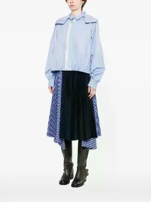 Sacai Striped Hooded Jacket