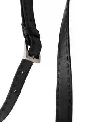 Prada Antiqued Leather Belt