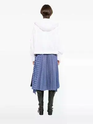 Sacai Hooded Panelled Jacket