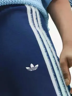 Adidas Firebird Track Trousers With Side Stripe Detailing - Blue