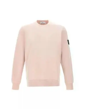 Stone Island Logo-patch Sweatshirt - Pink