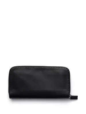 Prada Antiqued-leather Wallet
