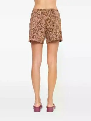 The Upside Darcy Leopard-print Shorts