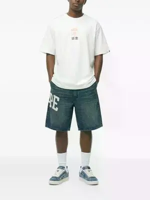 AAPE BY *A BATHING APE Aapeunvs Graphic-print T-shirt - White