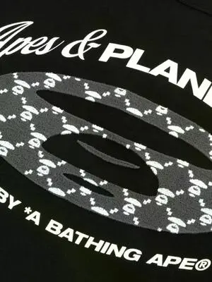 AAPE BY *A BATHING APE Logo-patch T-shirt