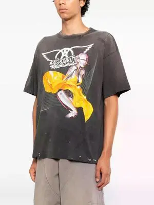 LE MONT SAINT MICHEL Graphic-print T-shirt