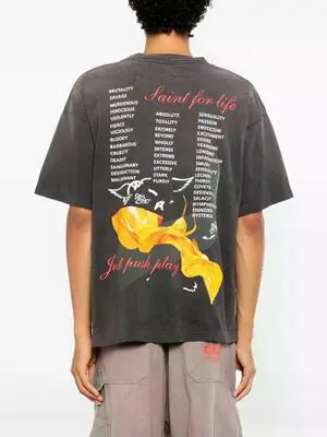 LE MONT SAINT MICHEL Graphic-print T-shirt