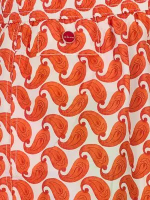 Kiton Paisley-print Swim Shorts
