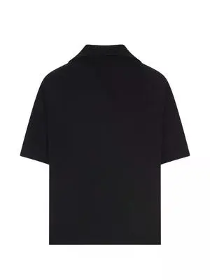 Max Mara Oncia V-neck Short-sleeve T-shirt - Black
