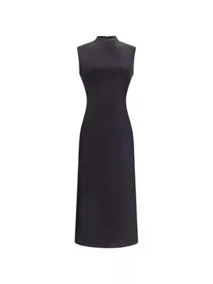 MAISON MARGIELA Sleeveless Midi Dress - Black